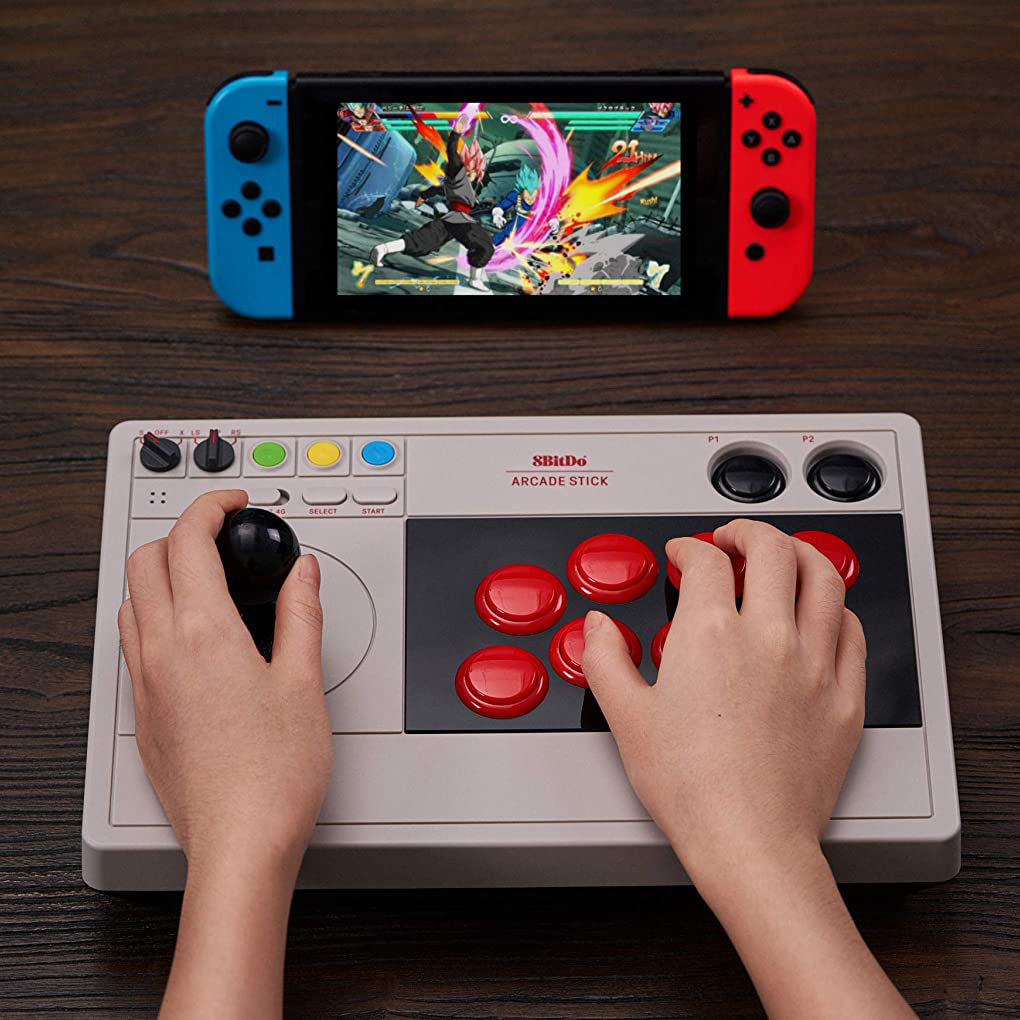 8BitDo Arcade Stick - Pimoroni Wholesale