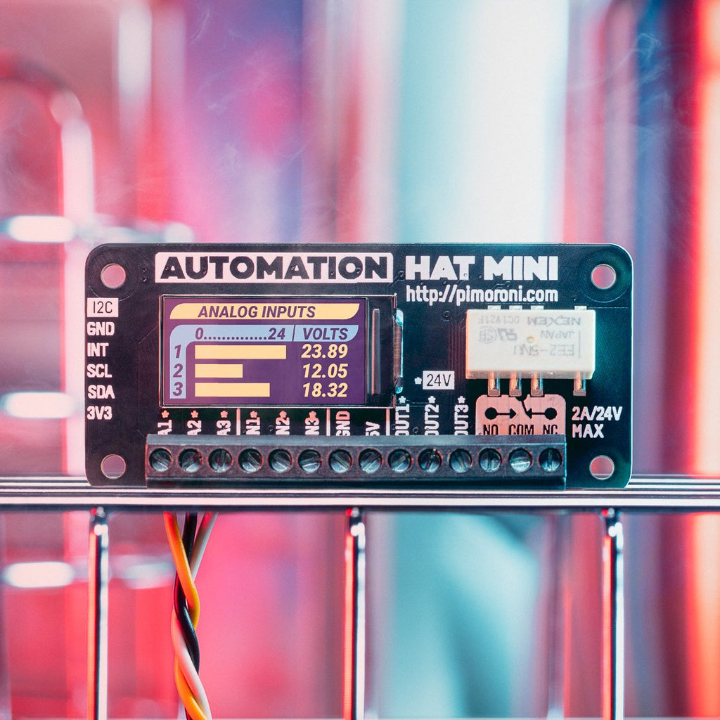 Automation HAT Mini Pimoroni automation-hat-mini-pimoroni